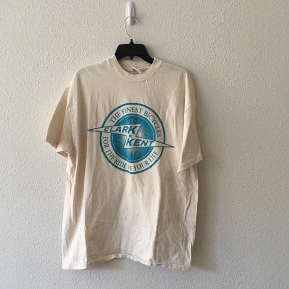 Hanes | Shirts | Vintage Clark Kent Bicycles Tee Shirt Xl | Poshmark